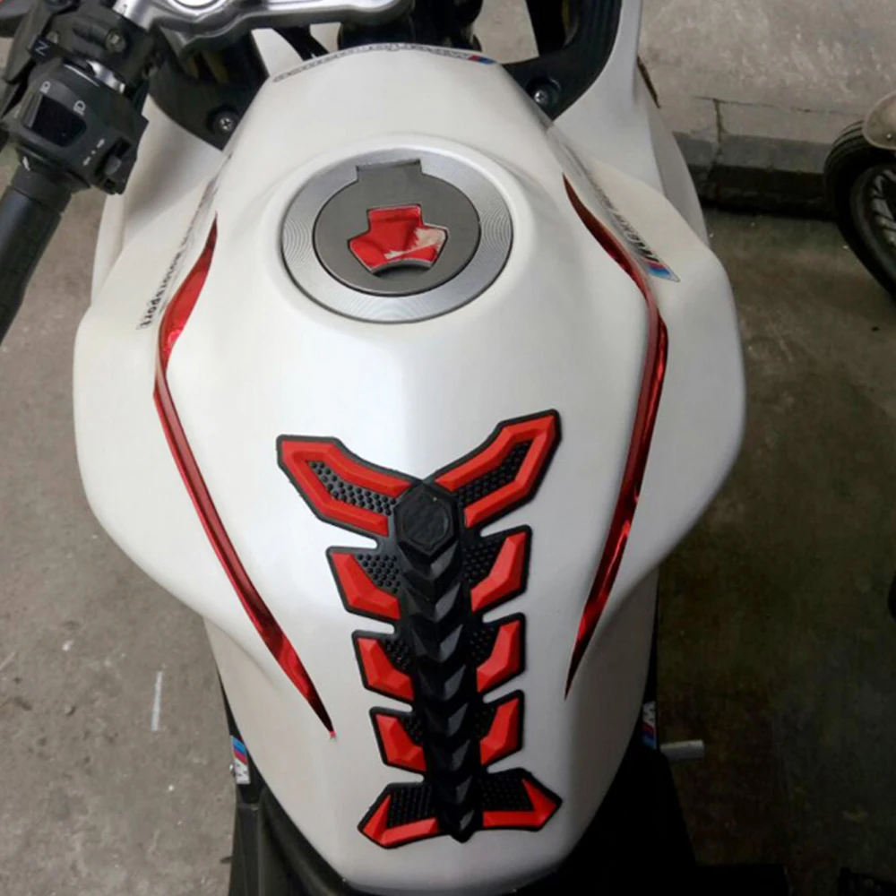 Motors Motorcycle 3d Gas Fuel Oil Tank Sticker Decal Protector Rubber