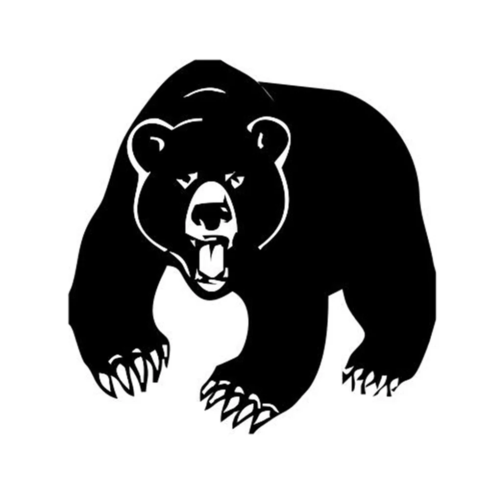 Stay Wild Grizzly Bear Sticker Stickers, Labels & Tags Paper & Party ...