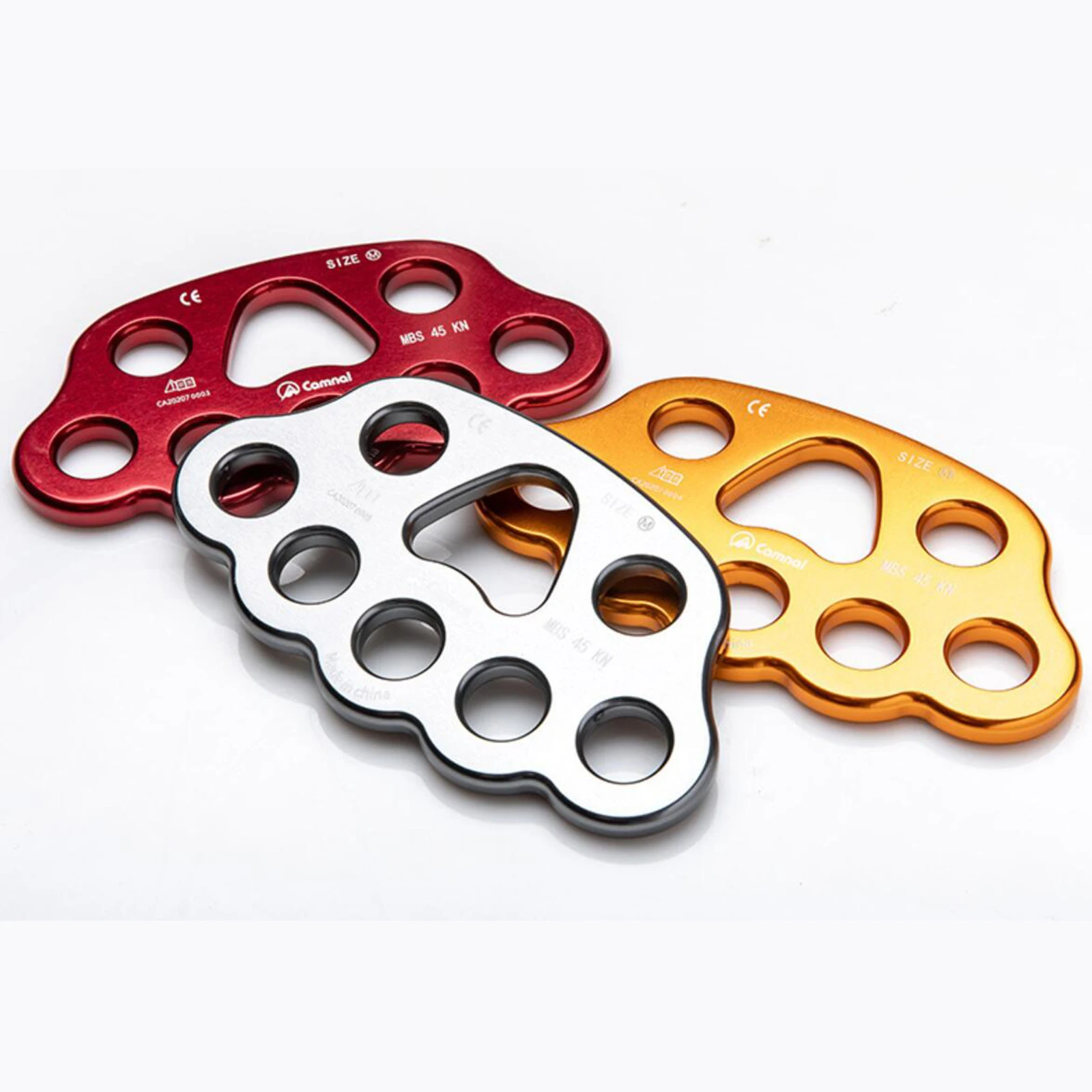 8 Hole Rigging Plate Multipliers Anchor Point Ropes Connector Abseiling ...