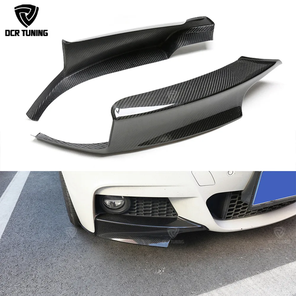 Car-Styling-Dry-carbon-M-Performance-Front-Bumper-Lip-Splitter-For-BMW ...