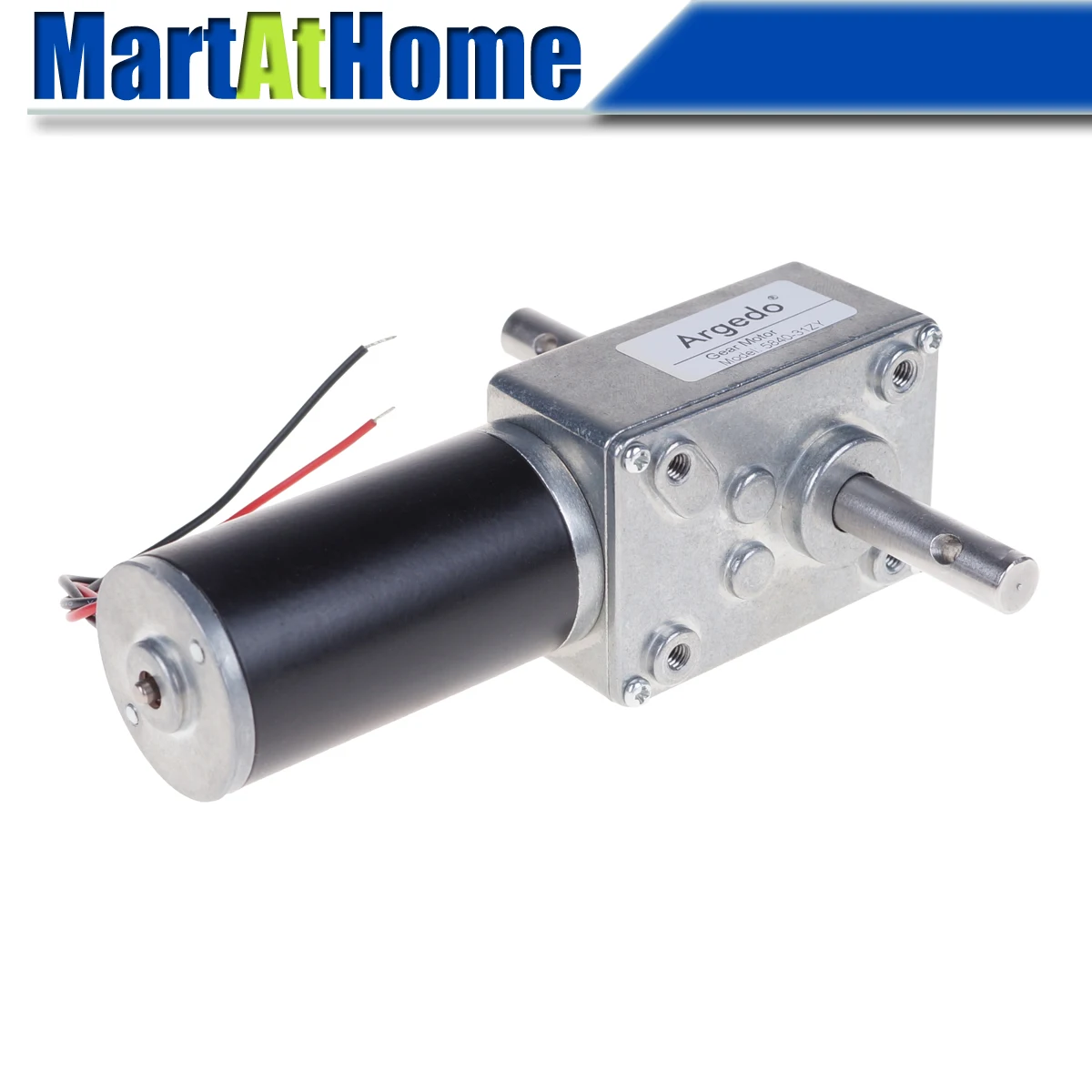 5840-31zy Worm Dc Geared Motor Double Shaft 21w 12v 24v Self-locking ...