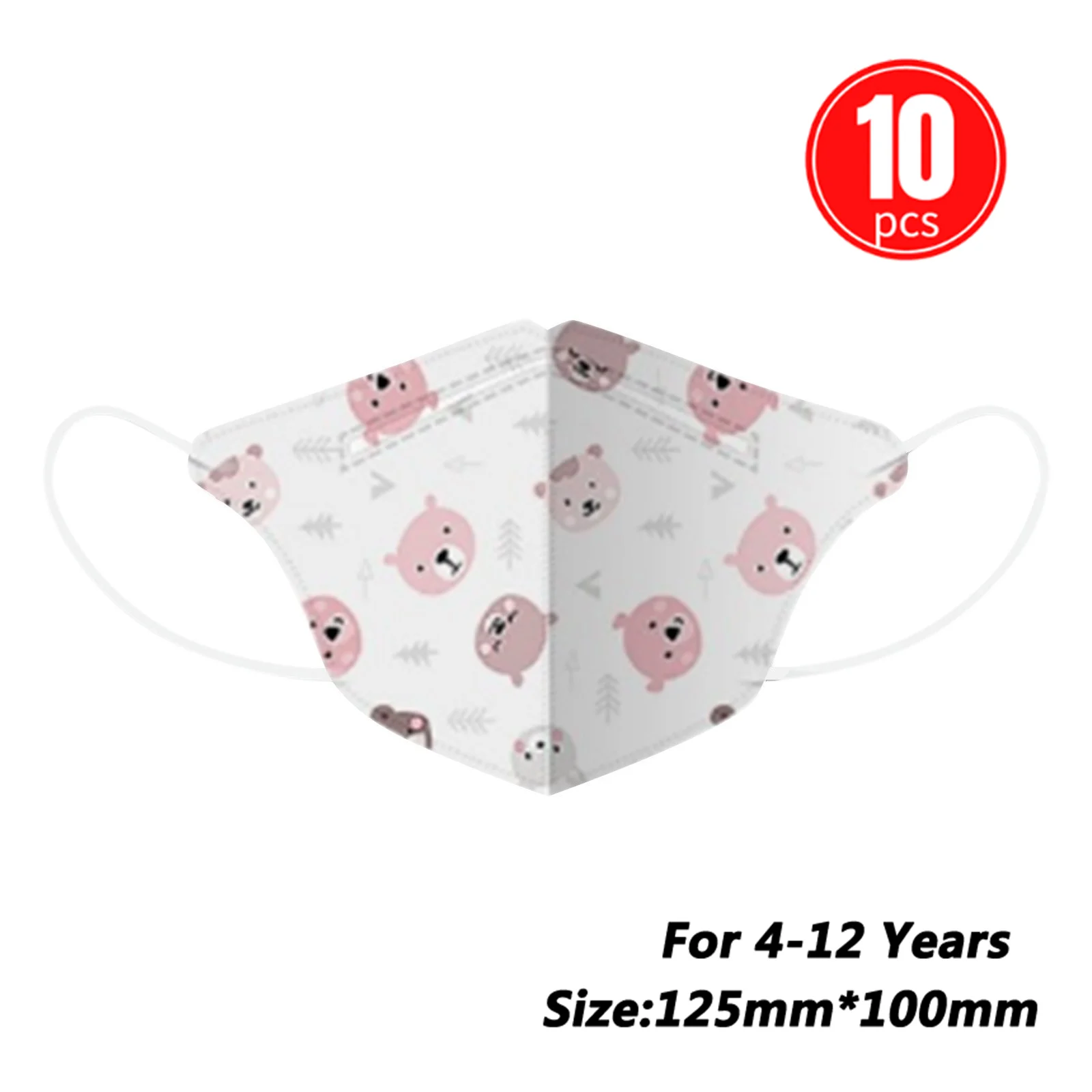 10-Piece Cartoon Face Masks for Kids | Fashion Masks Australia