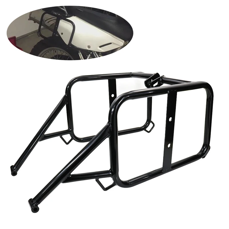 Motorcycle Pannier Racks Side Carrier Aftermarket Fit For Suzuki ...