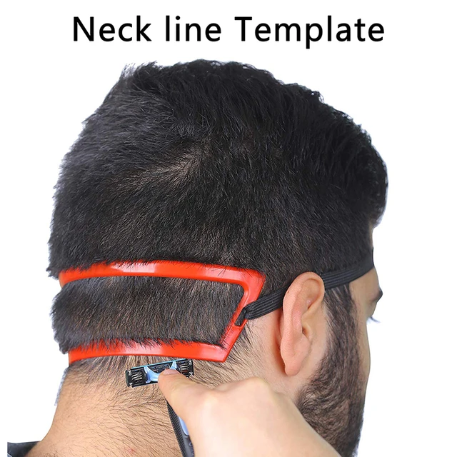 Neck Hair Line Guide Magic Salon Barber Neck Hair Line Guide Neckline ...