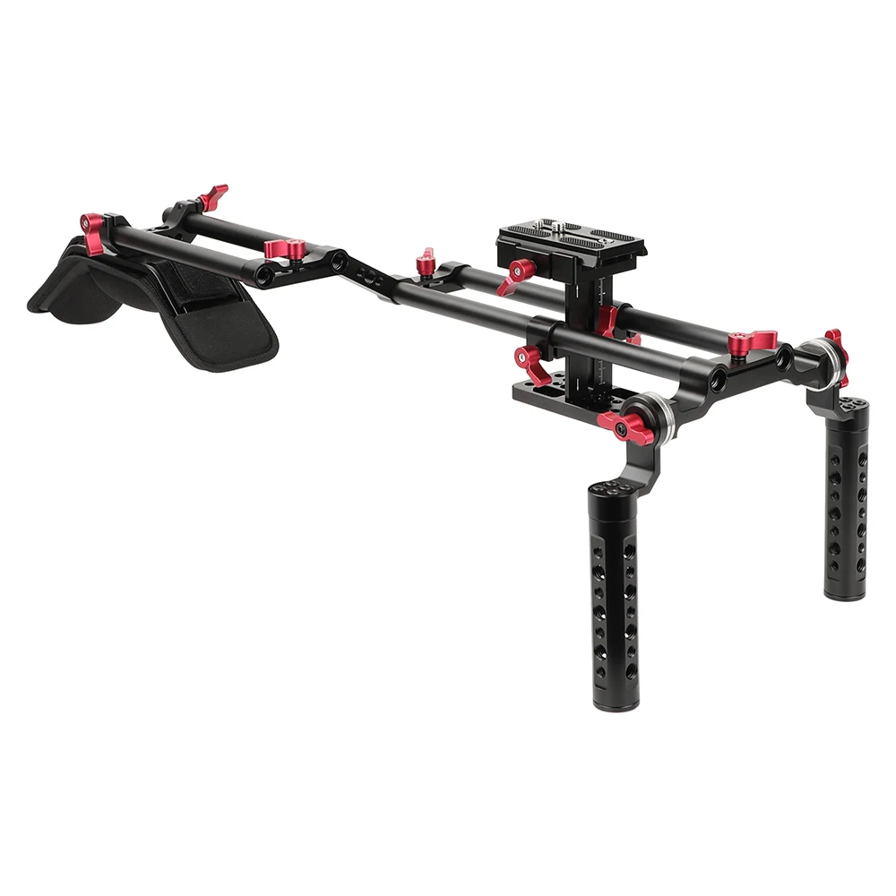 Kayulin-DSLR-Shoulder-Mount-Rig-dupla-Arri-Rosette-Queijo-Handgrip-Kit ...