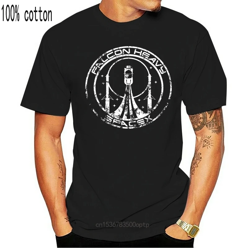 Camiseta Falcon Heavy Spacex para adultos y niños, Camisa de algodón ...