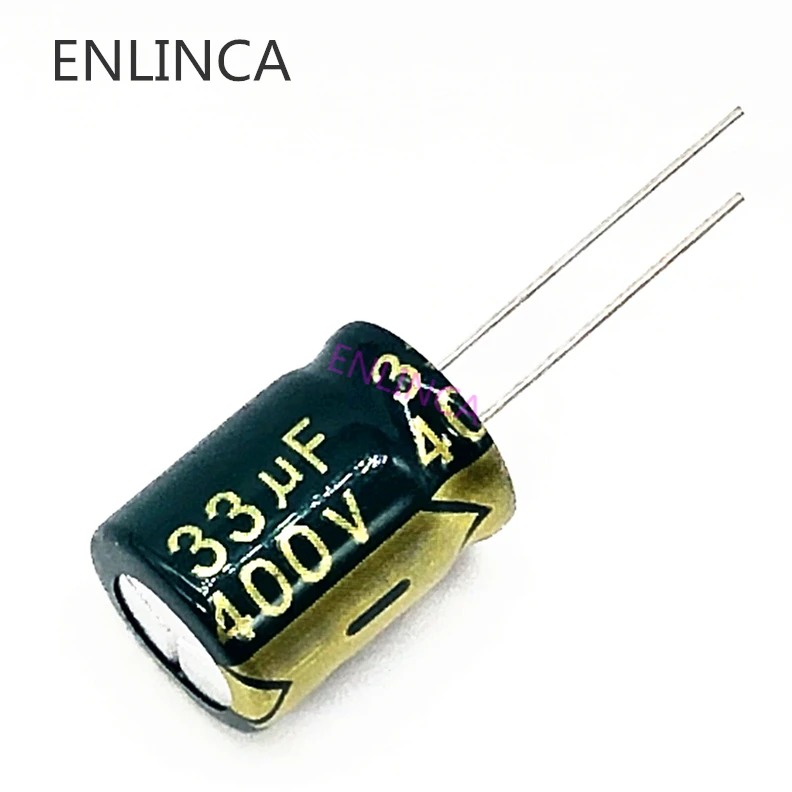 Condensador electrolitico de aluminio de baja impedancia, 100 V, 33UF, tamaño 13x18, T28 ...