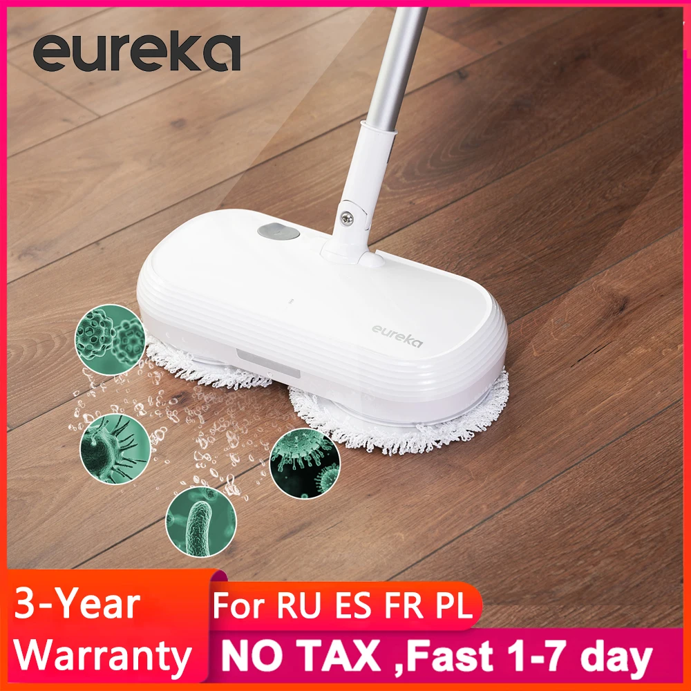 Eureka Fc3 Electric Mop Cordless Spray Spin Mop Vertical Wet Vacuum ...