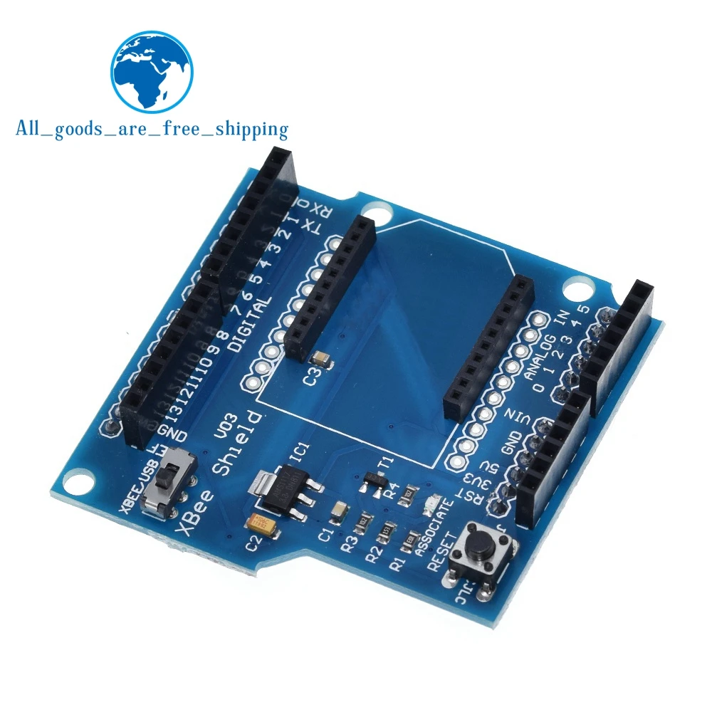 USA Arduino ZigBee XBee Bluetooth Bee V03 Shield Module Wireless ...