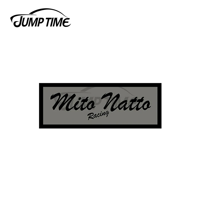 JumpTime-13-x-2-7cm-For-Mito-Natto-Racing-Car-Slap-Decal-Vinyl-Scratch ...