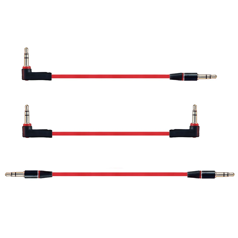 3-Pole-Right-Angled-3-5mm-Male-to-Male-Short-AUX-Stereo-Cable-20cm-30cm ...