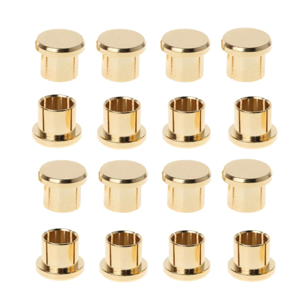 Gold-Plated-Rhodium-RCA-protection-Cap-Plug-Short-Circuit-Socket-Phono ...