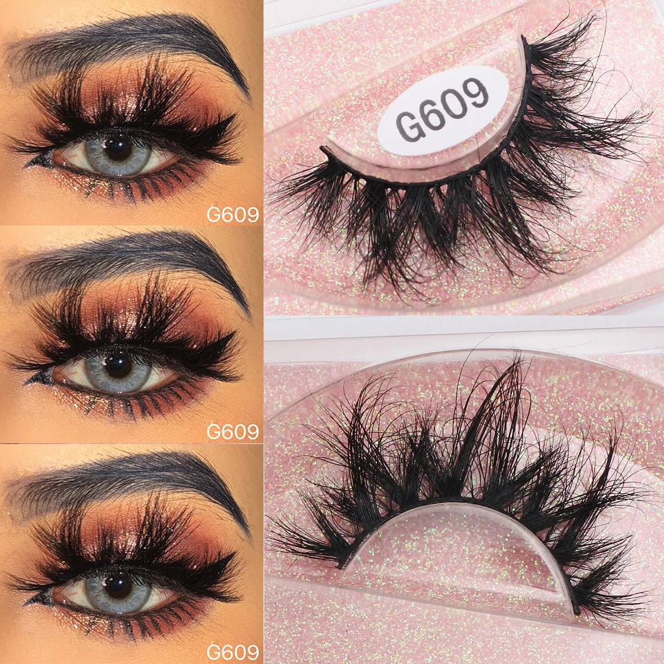Red Siren Makeup Eyelashes 3d Mink Lashes Fluffy Wispy Volume Natural ...