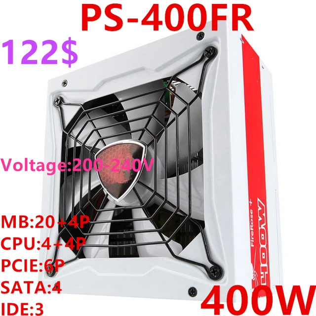 Original PSU For 1Stplayer Brand FireRose Intel ATX 500W/400W Switching ...