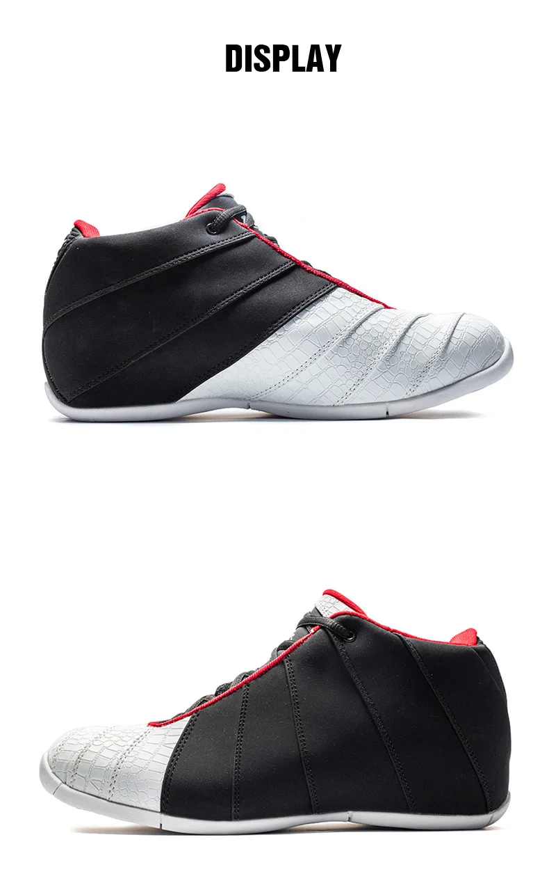 VOIT Men Professional basketball shoes male gym shoes TAICHI combat non ...