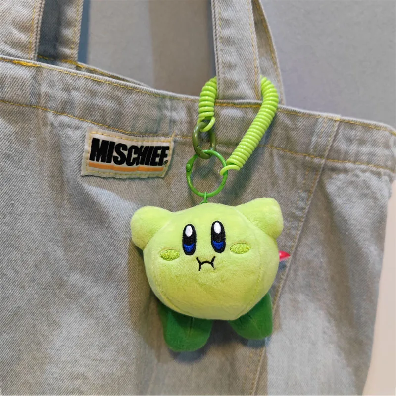 Cartoon-Green-Kirby-Plush-Keychain-Toys-for-Girls-Stuffed-Toys-Kirby ...