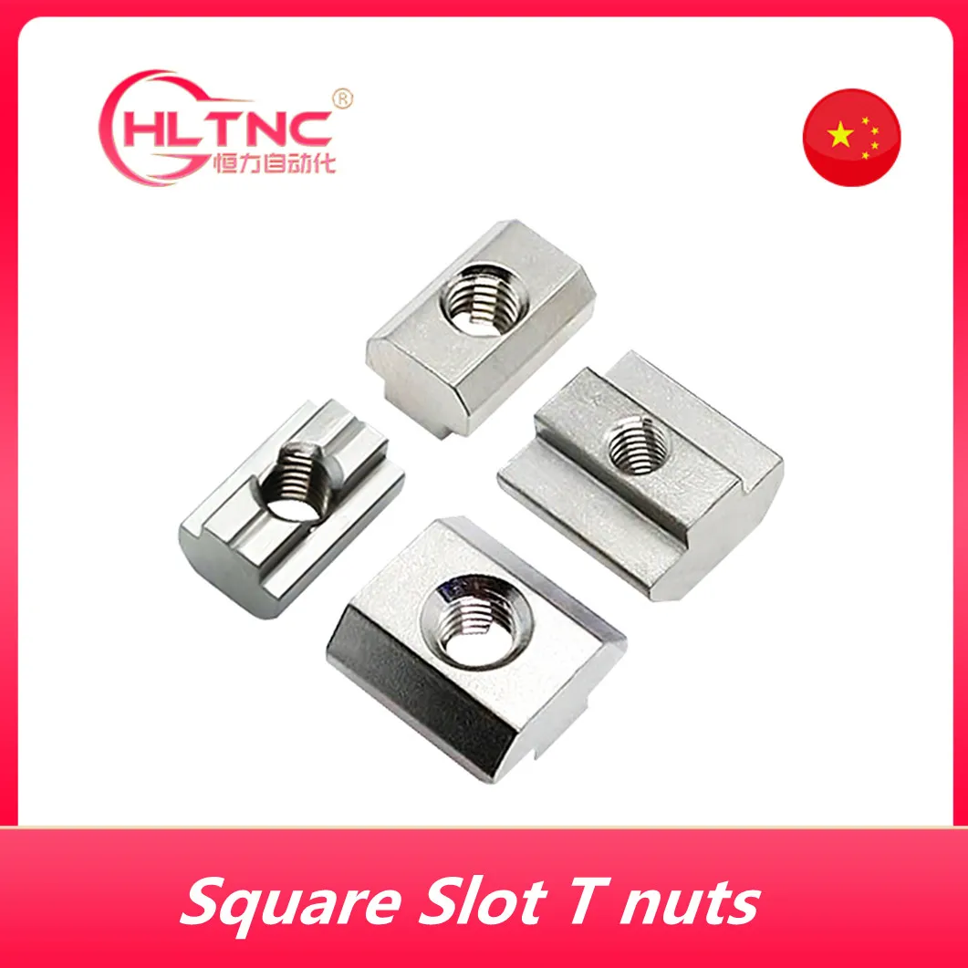 T Block Square Nuts M3 M4 M5 M6 M8 Square Slot T Nut Sliding Hammer Nut ...
