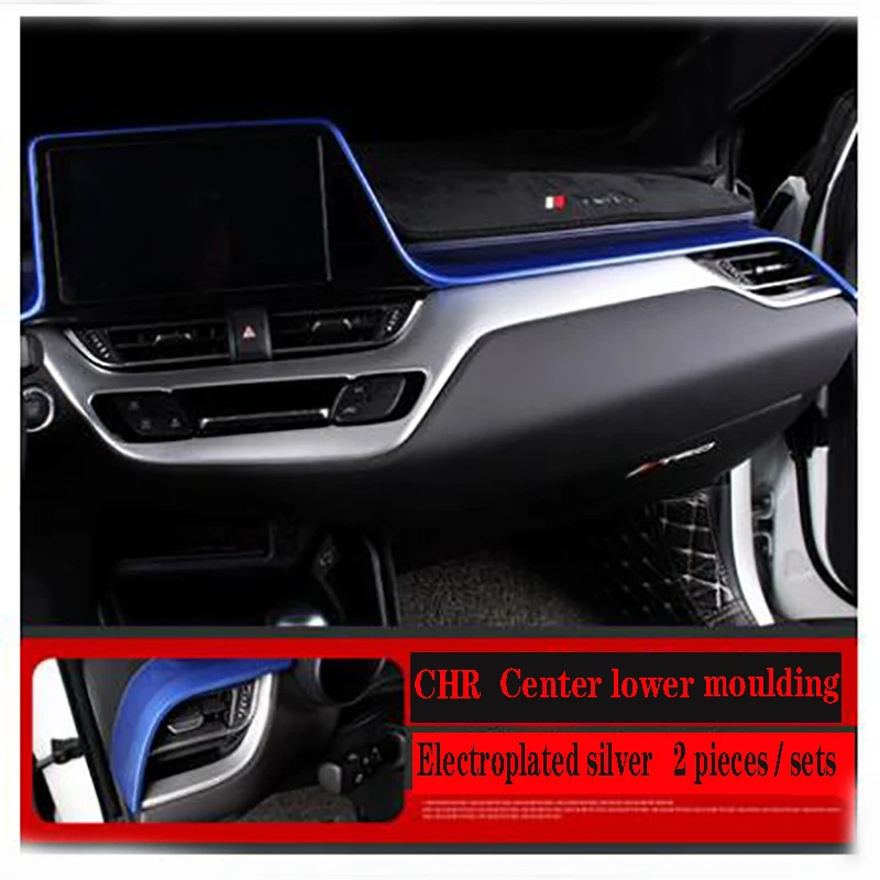 For Toyota Chr center console instrument panel trim modified ABS ...