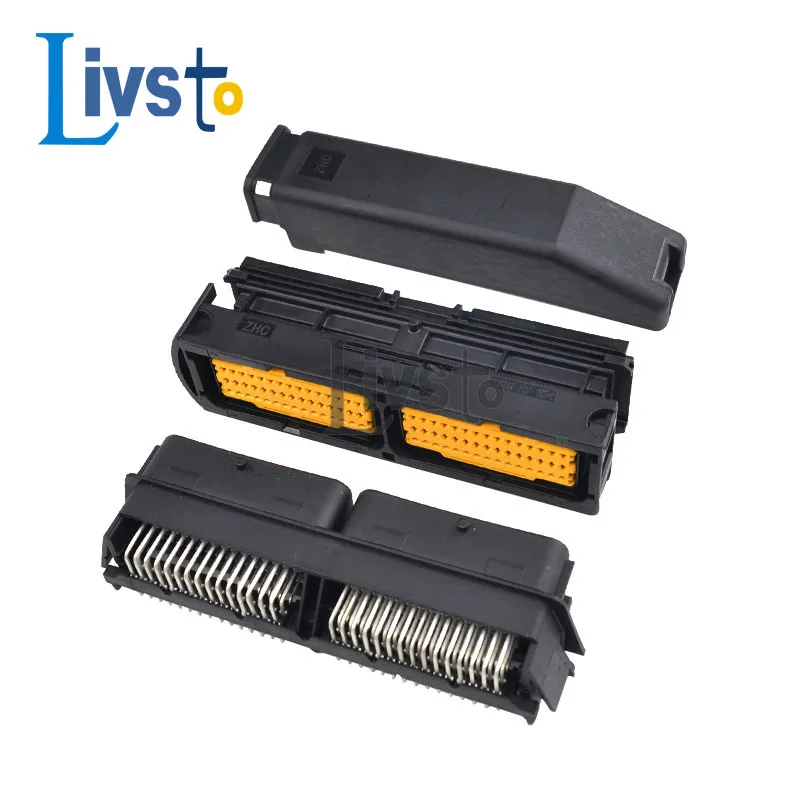1-Set-90-Pin-FCI-Delphi-Car-Ecu-Plug-Automotive-Wire-Harness-Connector ...
