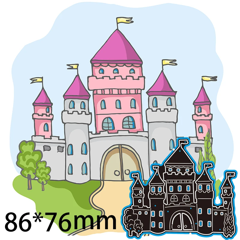 Princess Castle Stencil