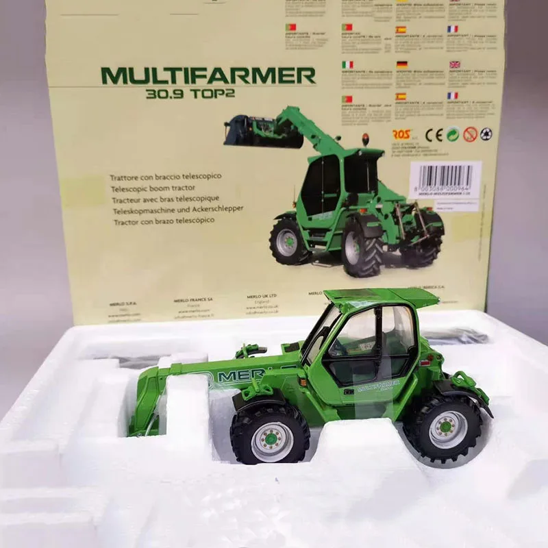 1:32 스케일 MERLO MULTIFARMER 30.9 고공 텔레스코픽 로더 지게차 모델, 성인 컬렉션 장식 선물, 어린이 ...