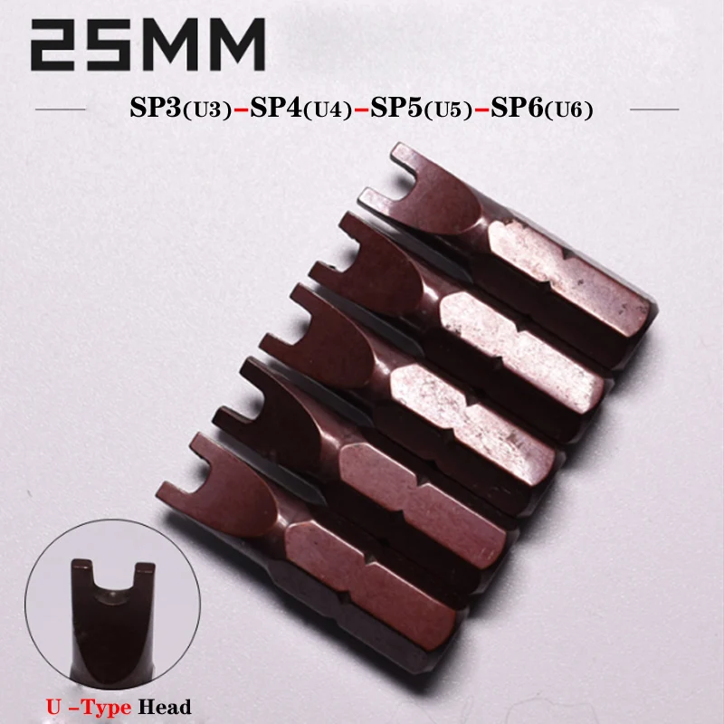 12Pcs-U-Type-Head-Electric-Screwdriver-Bits-Set-1-4-Hex-Shank-Magnetic ...