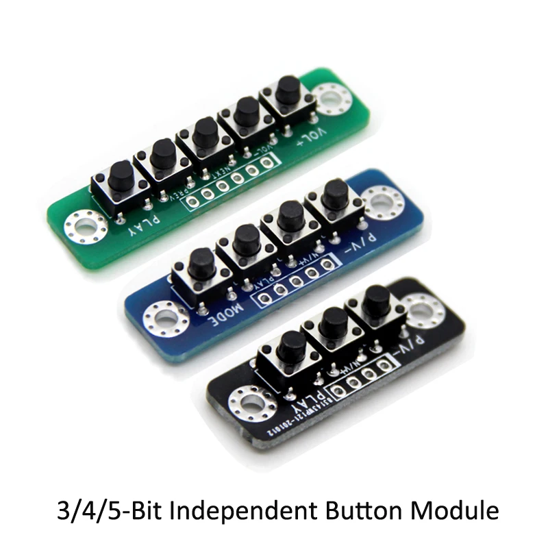 3-4-5-Bit-Independent-Button-Module-MCU-External-Button-Module-Micro ...
