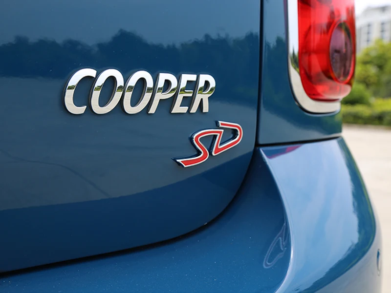 Car styling For BMW MINI COOPER S SD F56 F55 logo 3D Metal Badge Emblem ...