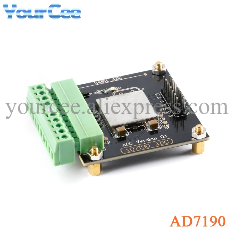 AD7190 ADC 아날로그-디지털 변환 모듈, 디지털 무게 24 디지털-아날로그 변환기 압력 센서