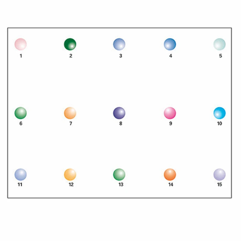 Generic 5pcs Acuidade Visual Map International Near-Eye Chart Vision ...