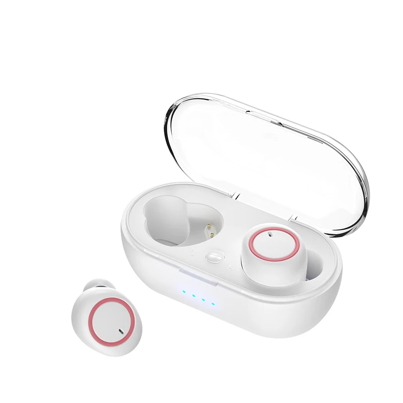 D10 Fingerprint Touch TWS Bluetooth Earphones Wireless Headset Noise ...