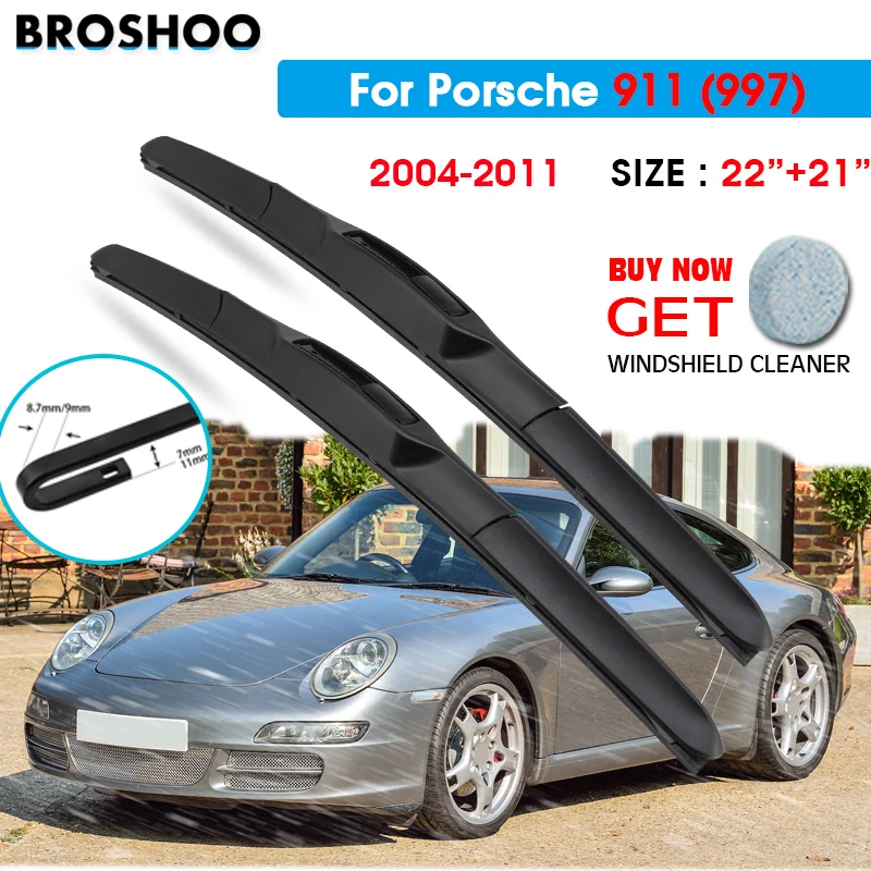 Car-Wiper-Blade-For-Porsche-911-997-22-21-2004-2011-Windscreen ...
