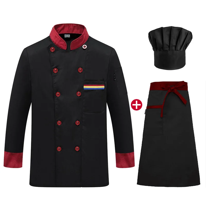 C562 Chef 'S Kleren Meester Kok Werk Uniformen Restaurant, 59% OFF
