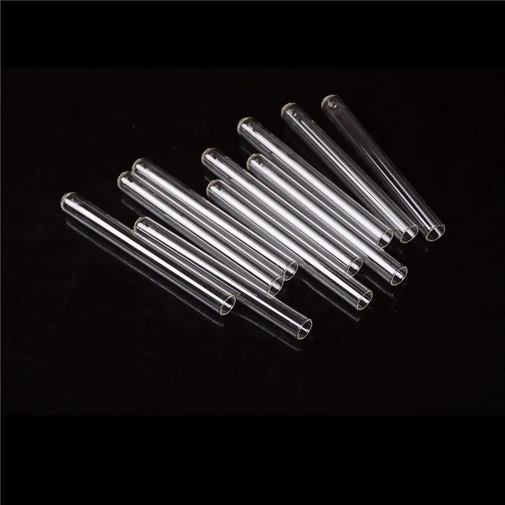 10Pcs/Set Blowing Tubes Non-one-time 100mm Long Thick Wall Laboratory ...