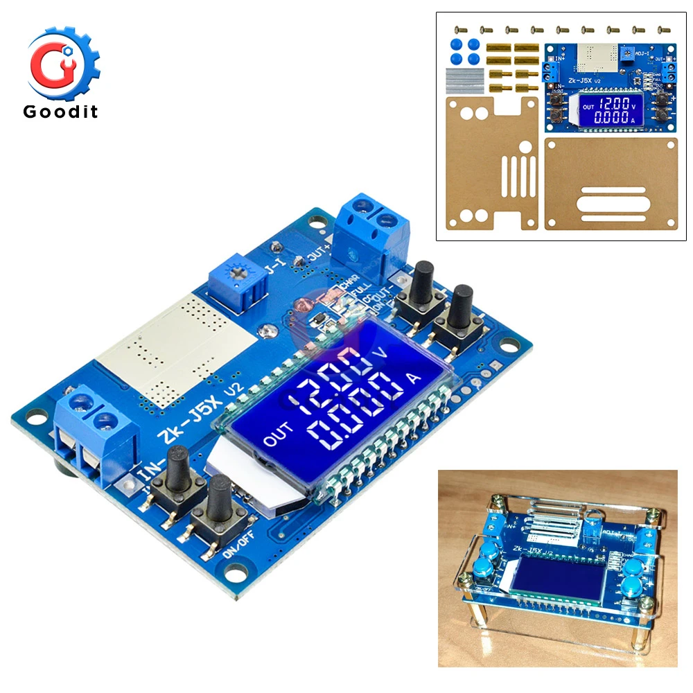 DC DC Step Down 1.2 32V 12V 24V 5A Constant Voltage Current LCD Digital ...