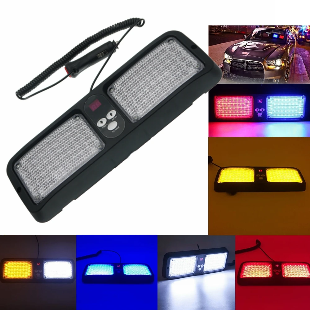 Car Truck 86 LED Windshield Emergency Hazard Warning Flashing lamp ...