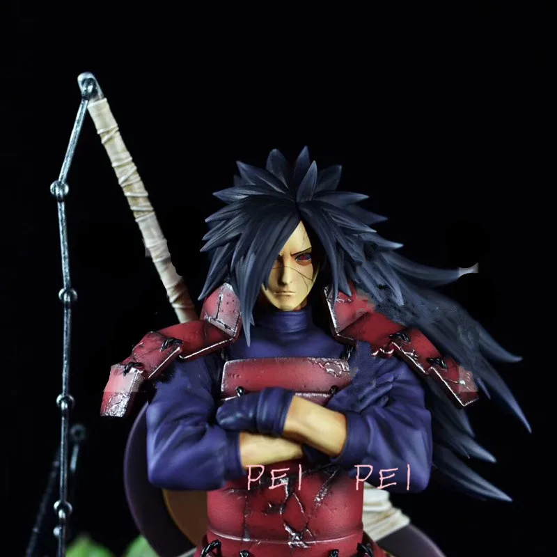 Anime Statue NARUTO Uchiha Madara Full-Length Portrait Art Craft ...
