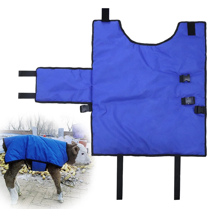 Cow Calf Vest Calf Cold Protection Coat Thermal Suit Livestock Oxford ...