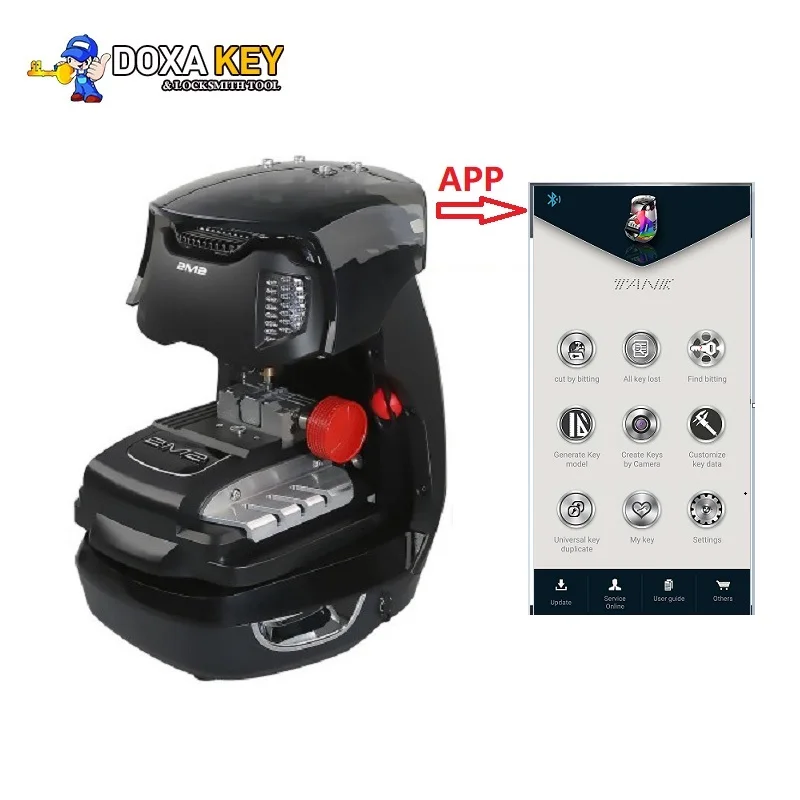 V2022 Database 2M2 Magic Tank PLUS Automatic Car Key Cutting machine ...