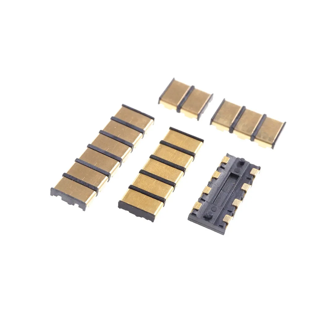 20 pcs Female Contact Pad Contact 4.0 mm Pitch 2 3 4 5 6 Pin Target ...