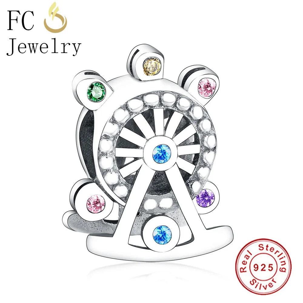 FC-Jewelry-Fit-Original-Brand-Charm-Bracelet-925-Sterling-Silver-Ferris ...