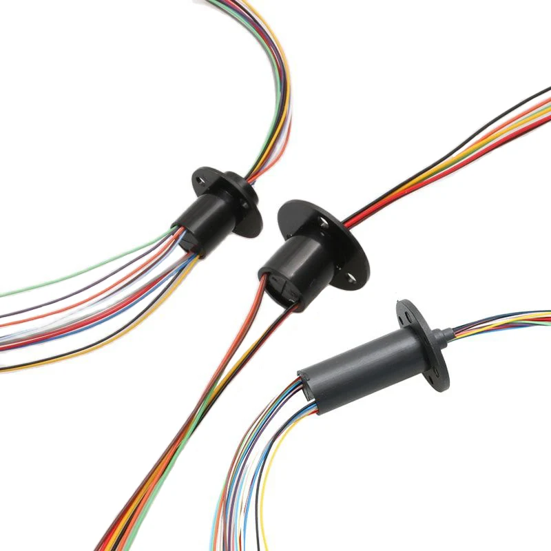 1pcs 2/4/6/8/12/18/24/36 Wires Micro Slip Ring 1.5a Collector Rings ...