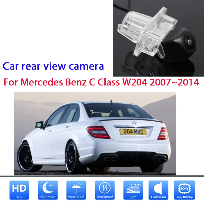 Car-Rear-View-Camera-For-Mercedes-Benz-C-Class-W204-2007-2008-2009-2010 ...