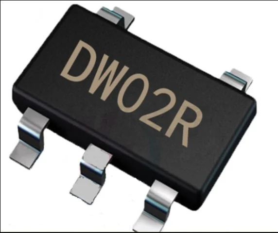 Dw02r Dw02 Sot23-5 Smd Lithium Battery Protection Chip New Original ...