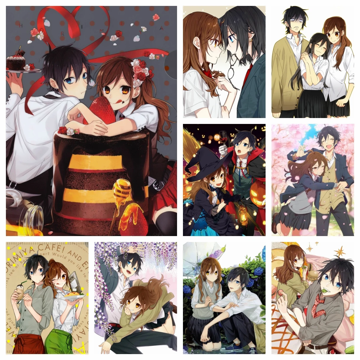 Diamond Painting Anime Horimiya | Diamond Painting Hori | Diamonds Art ...