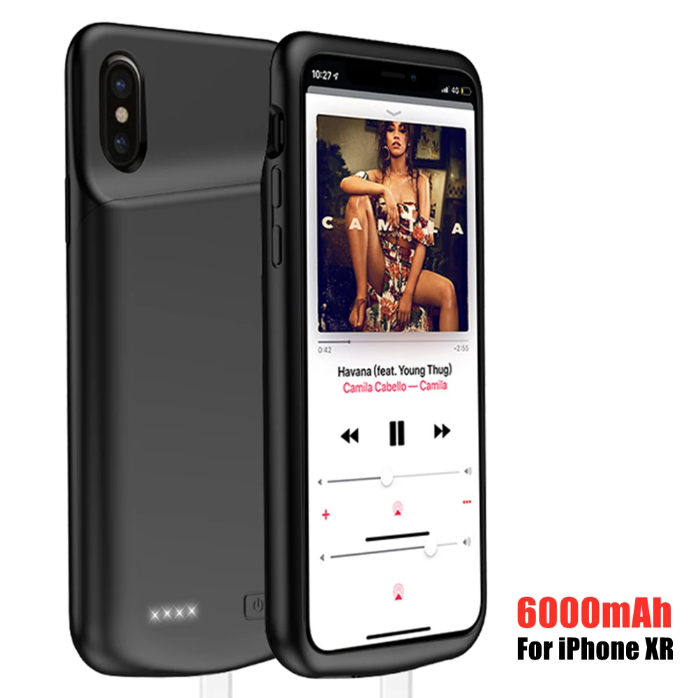 NTSPACE Battery Charger Cases For iPhone XS Max XR External Battery ...