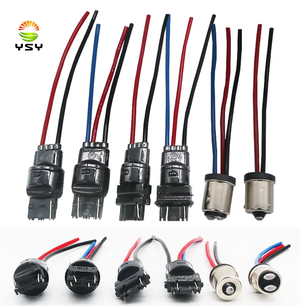 1156-1157-BAU15S-7440-7443-W21W-P21W-Socket-Holders-Base-Car-Headlight ...