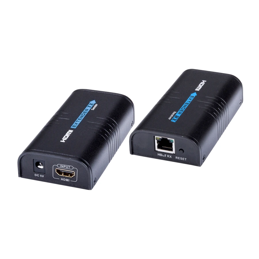 120m HDMI Extender Over Ethernet TCP/IP RJ45 Cat5 Cat5e Cat6 HDMI ...