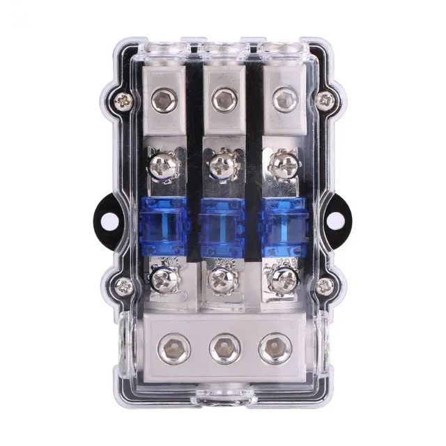 Universal 60A 12V-24V Car Auto Vehicle Stereo Audio Power Fuse Box ...