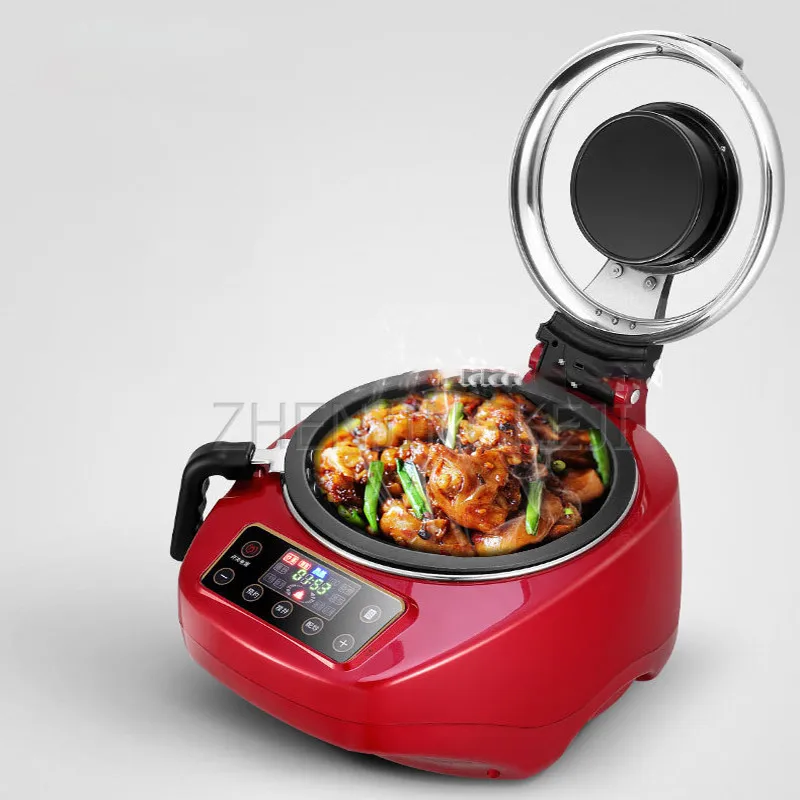 Home High Power Stir Fry Robot Fried Rice Machine Fully Automatic ...